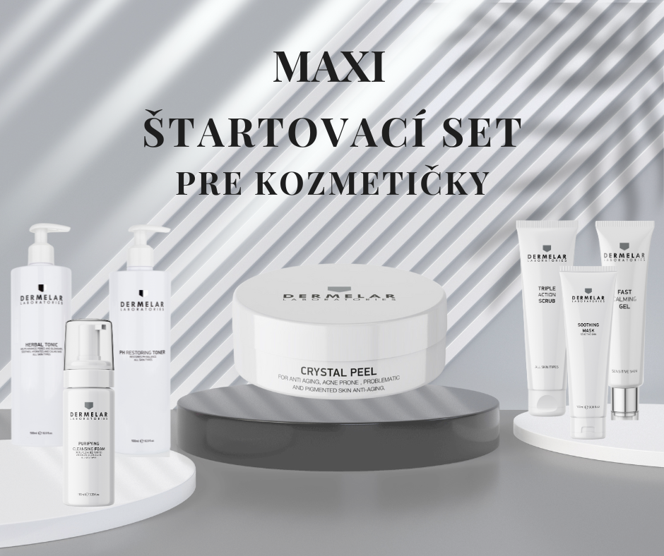 Dermelar Crystal Peel Maxi štartovací set pre kozmetičky | Kozmetika ...